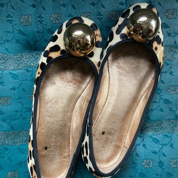 kate spade | Shoes | Kate Spade Helen Too Leopard Print Shoes With ...